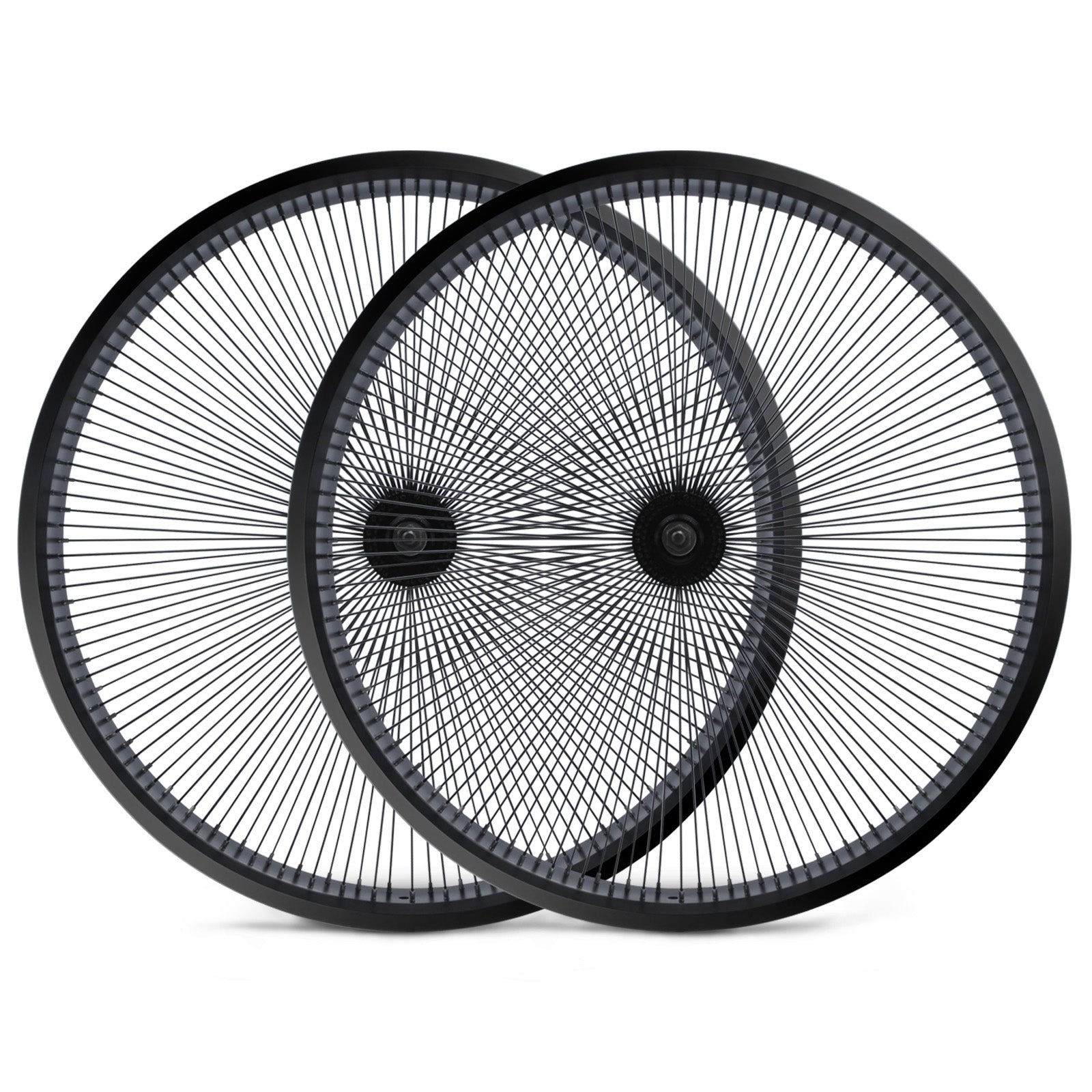 Micargi WH-TR7526140D7 13GX140H Fat Rims Wheel Set FOR 7 SPEED 26"X3",